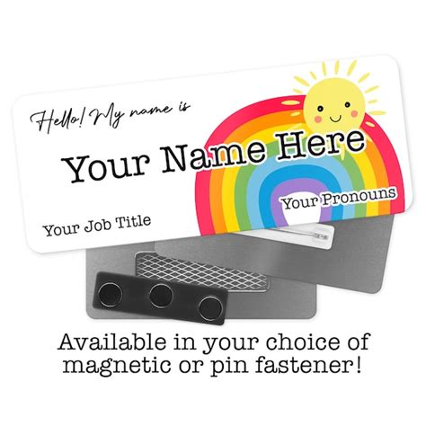Hello My Name Is Badge Etsy UK Hello My Name Is Badge Etsy UK