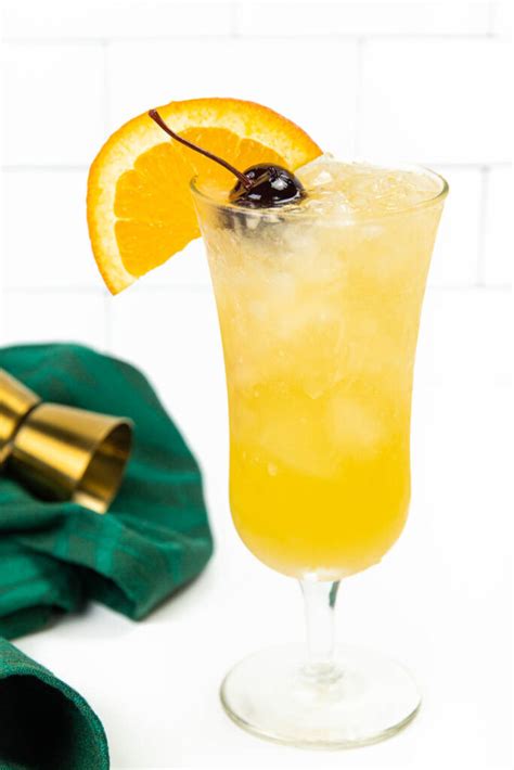 Classic Hurricane Cocktail Bacardi Hurricane Recipe Feast West