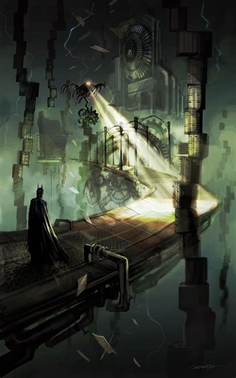 Batman Arkham Asylum Art