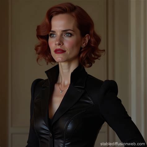 Emma Watson As Black Widow Stable Diffusion Online