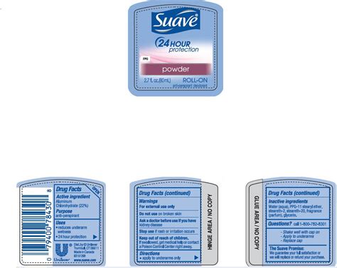 Suave Information Side Effects Warnings And Recalls