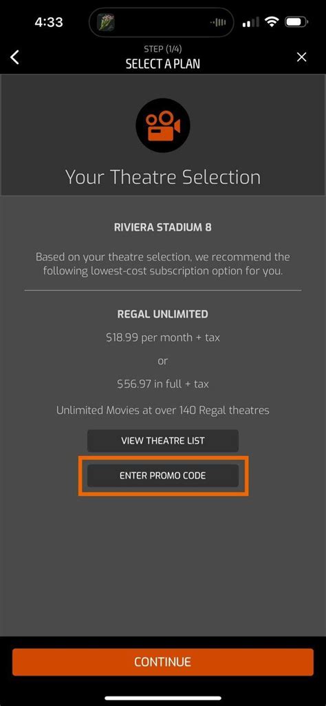 Redeem Unlimited Regal