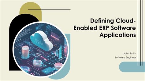 Defining Cloud Enabled Erp Software Applications Ppt Sample St Ai