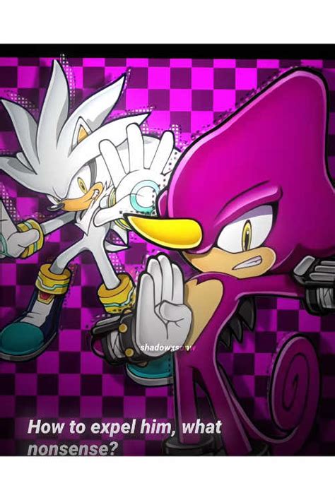 Silver The Hedgehog Edit With Espio The Chameleon Tiktok