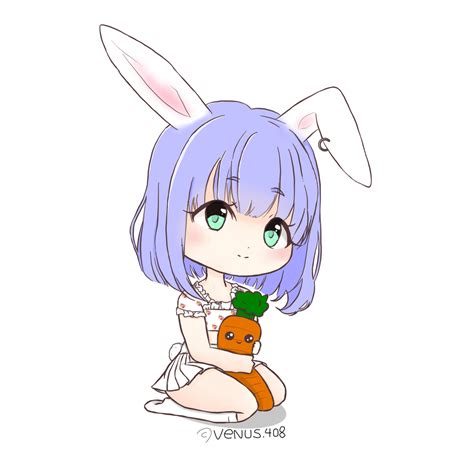 Anime Chibi Girl Bunny