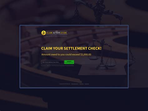 Class Action Guide Landing Page By Dusan K On Dribbble
