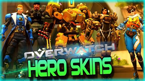 Overwatch Custom Hero Skins All Overwatch Skins Showcase Youtube