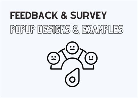 Feedback Survey Popup Designs And Examples