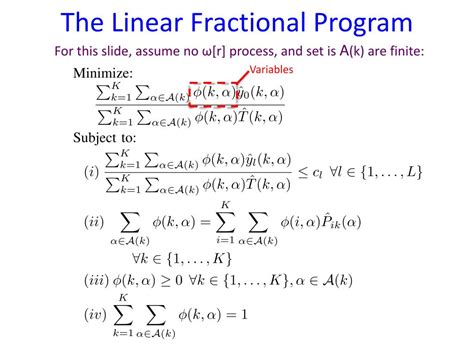 ppt online fractional programming for markov decision systems