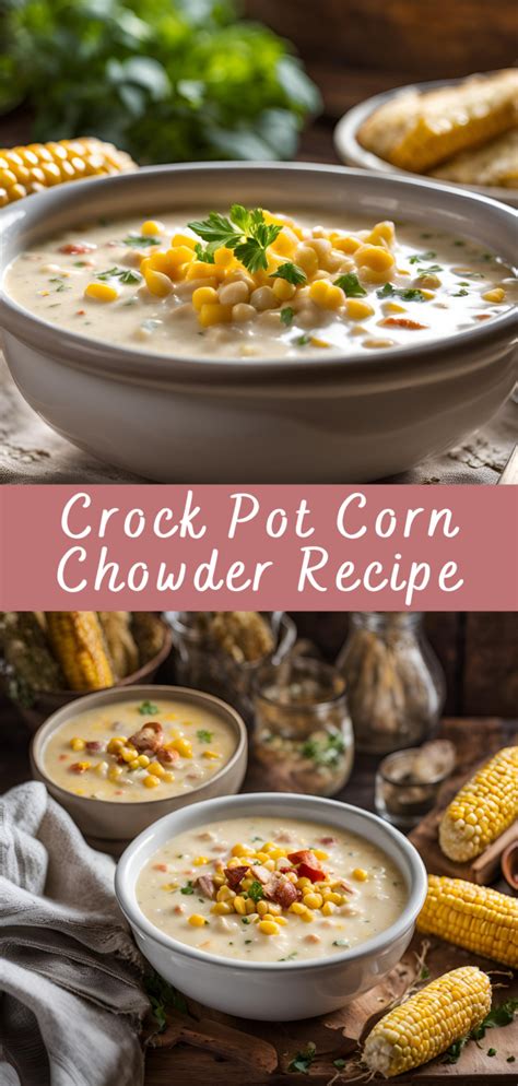 Crock Pot Corn Chowder Recipe Cheff Recipes
