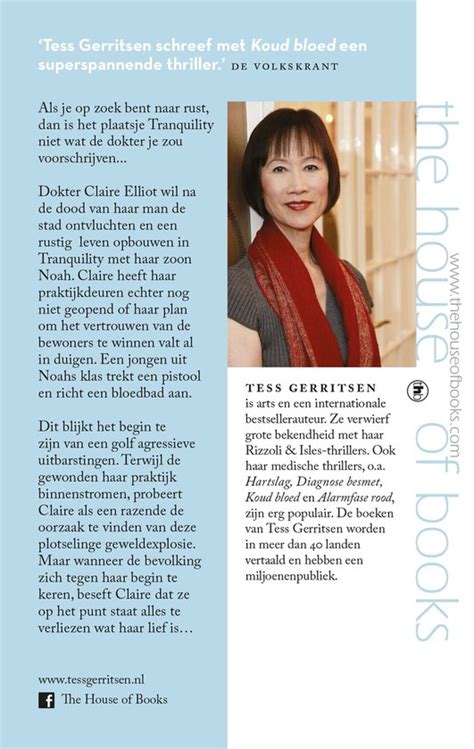 Koud Bloed Tess Gerritsen Thriller Alarmfase Rood Bol