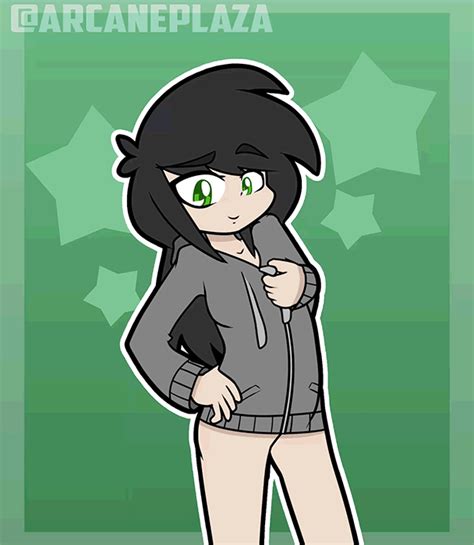 Animated Arc Unzipping Her Hoodie By Arcanepengi On Newgrounds