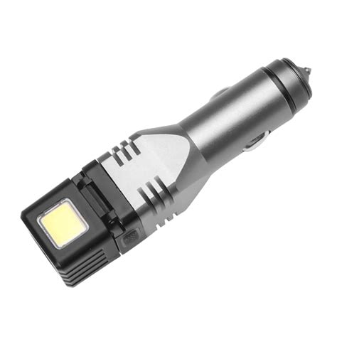 Zk20 Led Flashlight Mini Car Chargeable Lantern Torch Powerful Lamp Built In Li Ion Battery Car