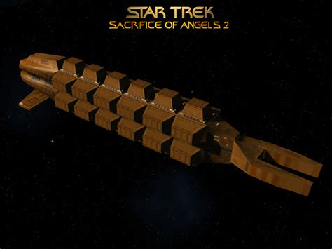 Cardassian Freighter Image Star Trek Sacrifice Of Angels 2 Mod For Sins Of A Solar Empire