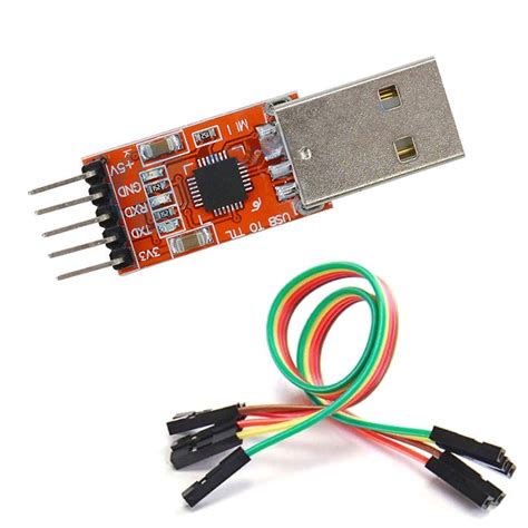 Centiot Usb To Uart Ttl Serial Adapter Module Cp2102 6pin Black For Industrial At Rs 135