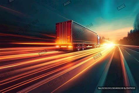 Ai创作图智慧物流背景 高速物流 交通运输物流 大数据时代物流运输 智慧运输物流 科技创新物流 物流封面素材 科技现代运输 交通运输物流快递 快速的运输 高速货运 飞驰的货车 极速行驶中的城市