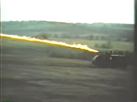 The Range Of A M132 Armored Flamethrower Is Insane World War Wings