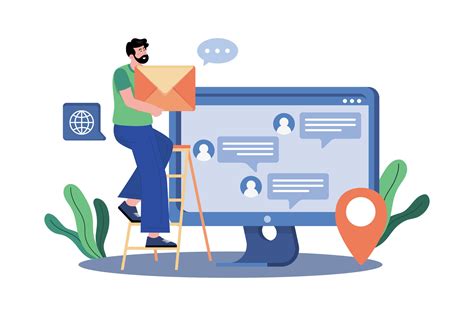 Email Threading Organizes Messages Into Threads 25452568 Vector Art At