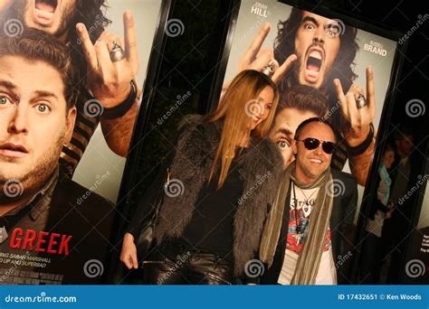 Lars Ulrich And Connie Nielsen 2 Editorial Photo Image Of Male