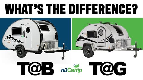 Tab Or Tag Nucamp Rv Teardrop Trailer Comparison Youtube