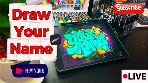 🔥live Draw Any Letter ️ Procreate 3d Graffiti Tutorial And Requests