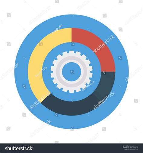 Process Graph Chart Stock Vector Royalty Free 1267356238 Shutterstock