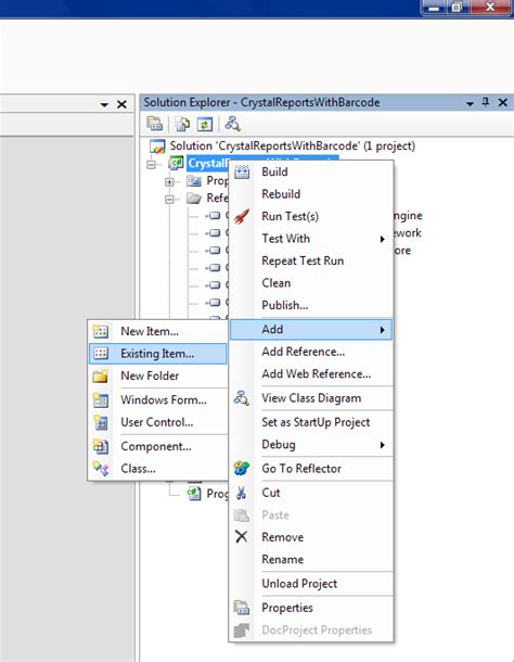 How To Insert Barcode Into Crystal Reports Report Using Bytescout