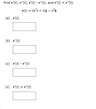 Solved Find R T R T R T R T And Chegg Com
