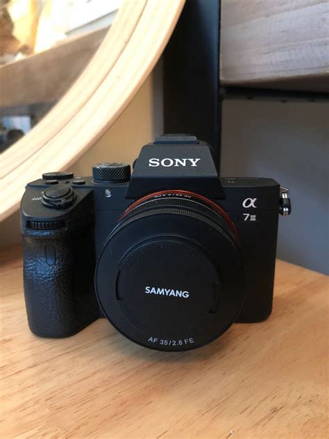 Sony A7iii Samyang Af3528 攝影器材 相機 Carousell