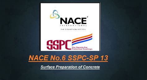 Nace No6 Sspc Sp 13 استاندارد آماده سازی سطح بتن پارس اکتان