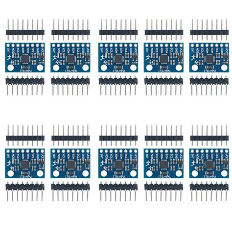 1234510x Gy 521 Mpu 6050 Modulo Accelerometro Giroscopio 3 Assi Per Arduino Eur 531