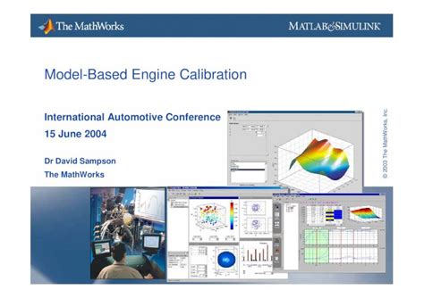 pdf model based engine calibration€¦ · model based calibration outline the concept example