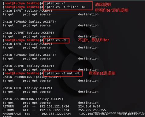 linux下的防火墙netfilter配置：iptables的了解与使用（详细） netfilter 设置 csdn博客