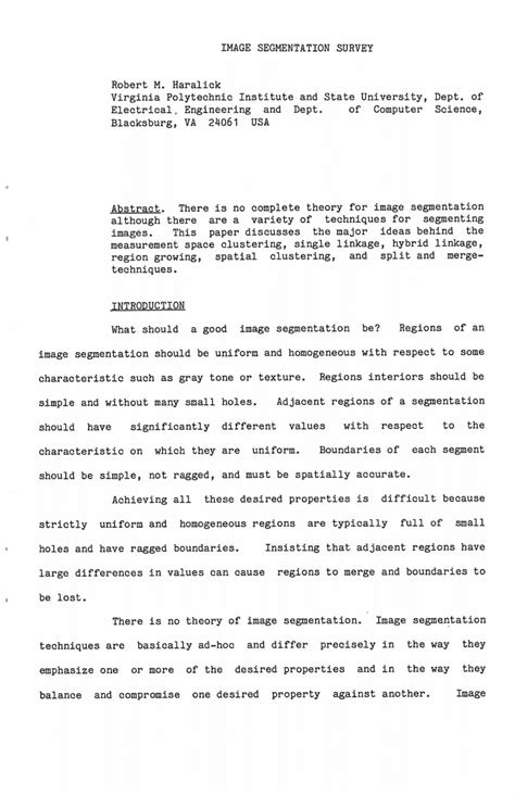 Pdf Image Segmentation Survey
