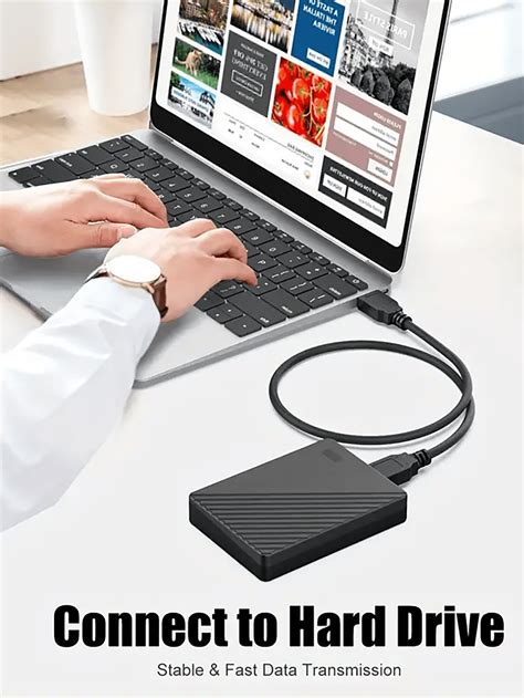 Data Transfer USB Male To Male Super High Speed Transfer Cable For External Hard Drives DVDs