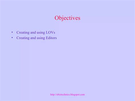 Oracle Forms Creation List Of Values Lov Ppt