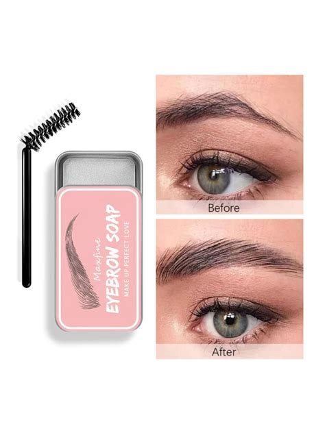 حواجب جل تصفيف حواجب عالي شفاف منعش دائم طبيعي فرشاة هدية