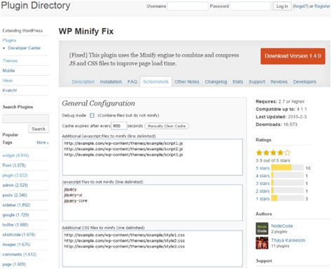 pourquoi et comment minifier vos fichiers css html et js