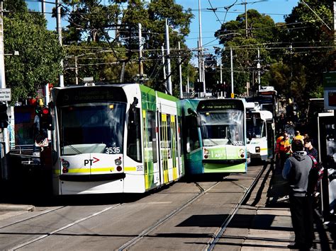 2 Trams Collided At St Kilda Today Rmelbourne