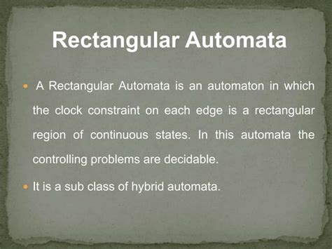 Cancer Hybrid Automata Pptx