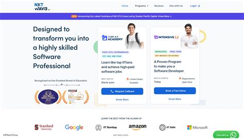 Nxtwave Raises 33 Million In Funding Round Led By Greater Pacific Capital Dhrmap Navigate