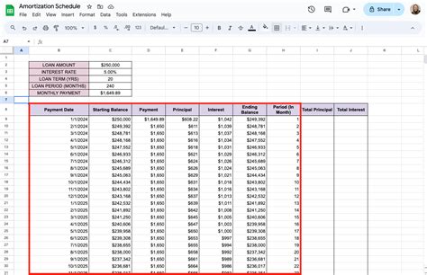 How To Create An Amortization Schedule In Google Sheets FileDrop