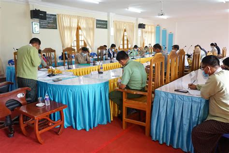 လွိုင်လင်ခရိုင်တွင် ကိုဗစ် ၁၉ ရောဂါ ကာကွယ်၊ ထိန်းချုပ်၊ ကုသရေး လုပ်ငန်းကော်မတီ အစည်းအဝေးကျင်းပ