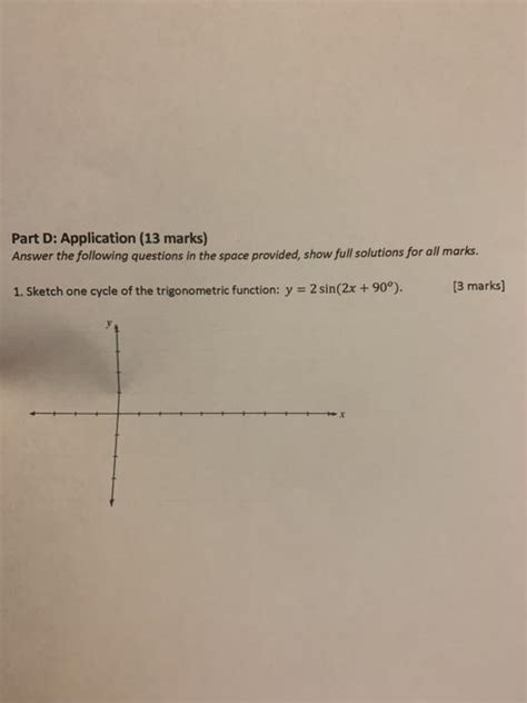 solved part d application 13 marks answer the following