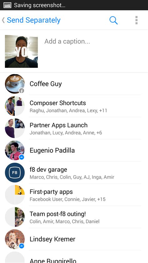 Android Facebook Send A Message Stack Overflow