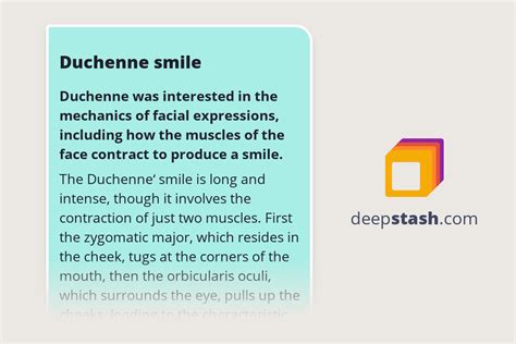 Duchenne Smile Deepstash