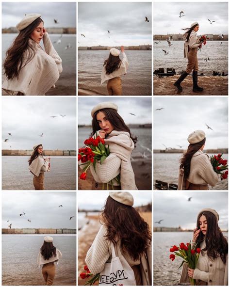 Фотосессия с чайками Весенние фотографии Фотосъемка Осенние портреты