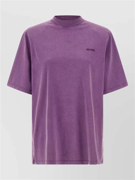 The Attico Padded Shoulder T Shirt The Fashion Square