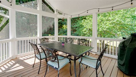 Create Perfect Summer Retreat Building Screened Porch In Northern Virginia