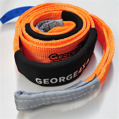 Equaliser Strap Tree Trunk Protector 14000kg 3m 4m Winch Anchor Point George4x4 4wd Recovery Gear